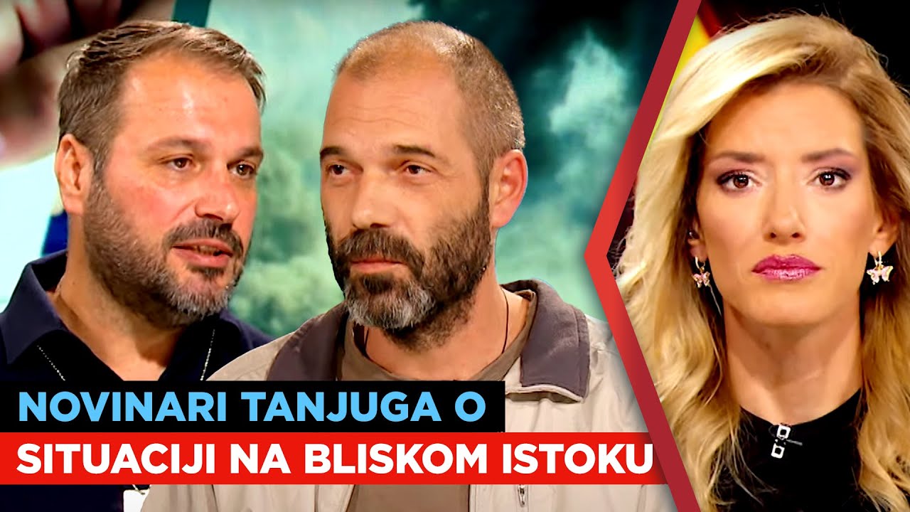 Darko Jevtić i Marko Trošić, novinari Tanjuga o situaciji na Bliskom ...