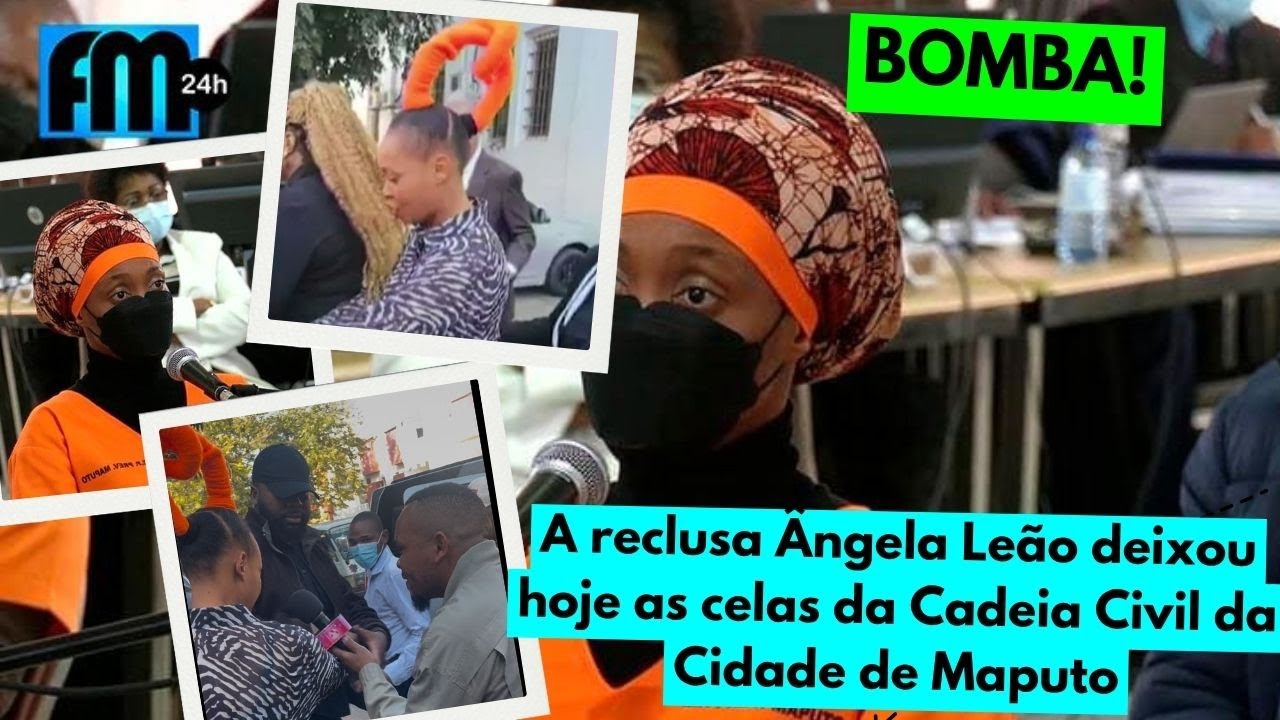 ÂNGELA LEÃO DEIXA A CADEIA CIVIL EM LIBERDADE CONDICIONAL - YouTube