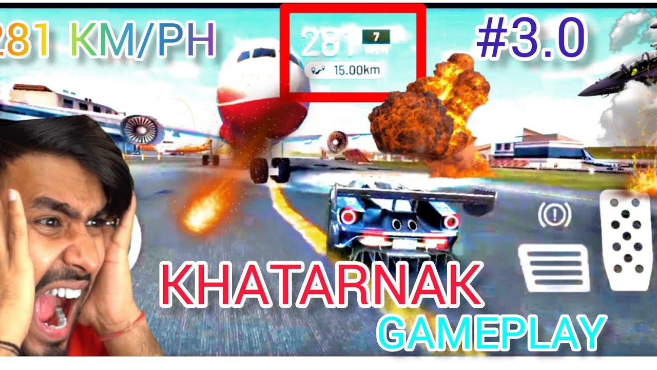 TECHNO DRIVE A SUPERCAR FIRST TIME & AEROPLANE HIT | THROWING IN AIR # ...