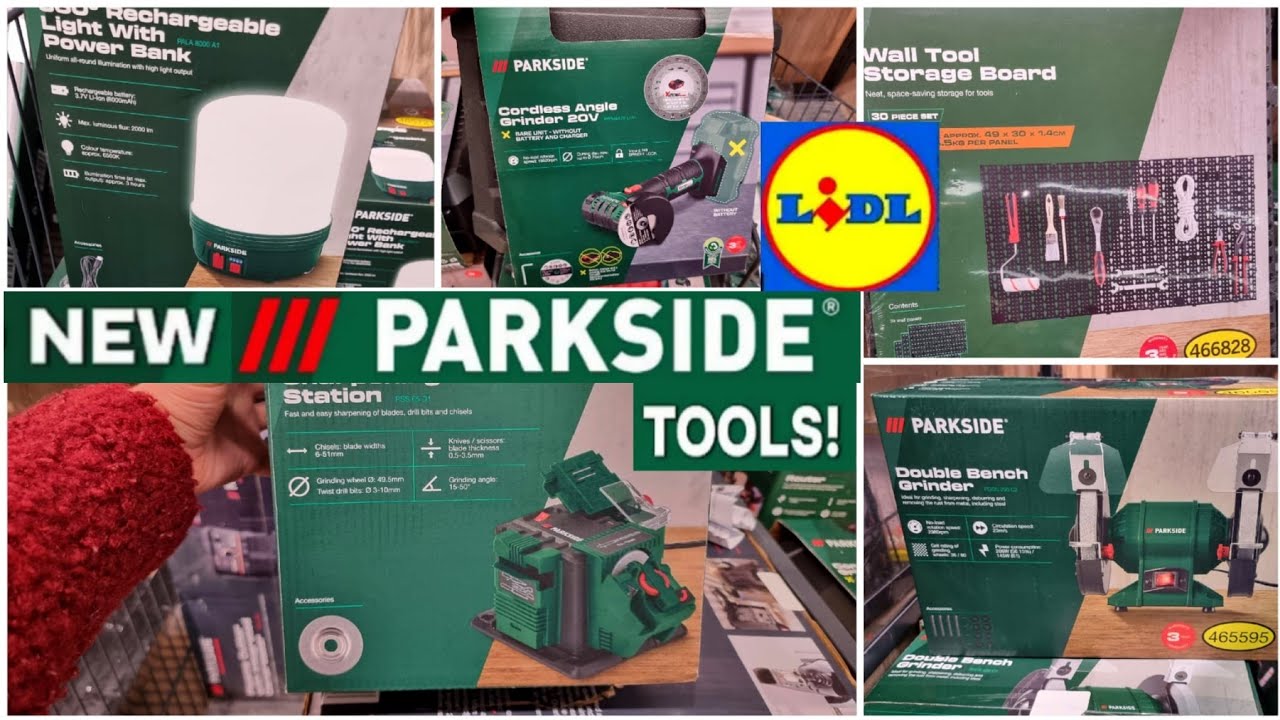 New PARKSIDE TOOLS ARRIVED IN LIDL UK TODAY - FEB 2025 - YouTube
