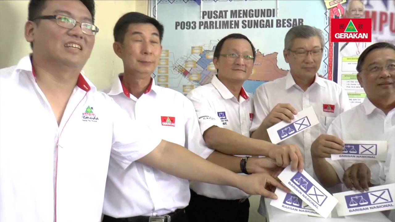 20160522 Launch of Gerakan Sg Besar By Election Operation Room - YouTube