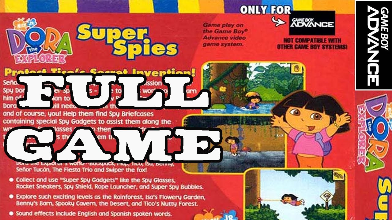 Dora the Explorer: Super Spies FULL walkthrough - YouTube