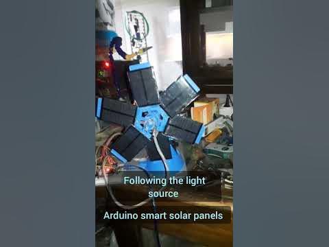 Arduino smart solar panels - YouTube