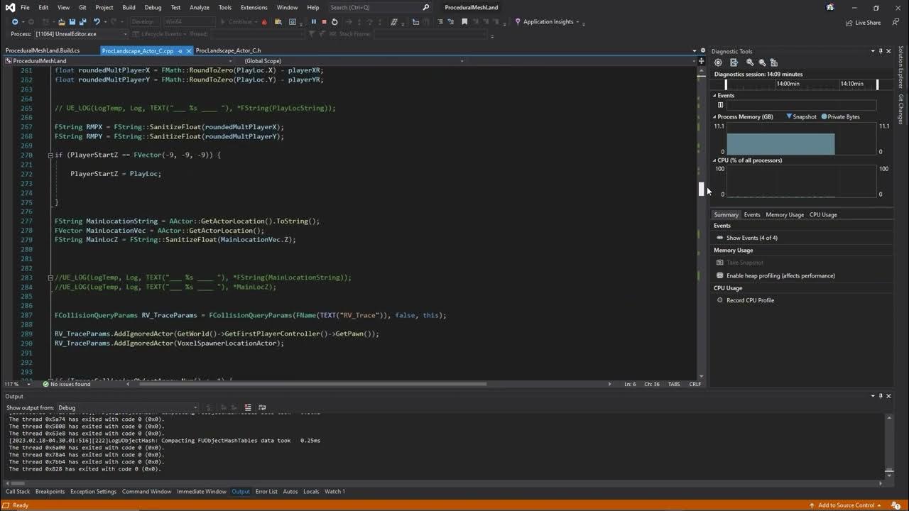 Unreal Engine 5 Procedural Landscape C++ Code in Under 60s - Ultra ...
