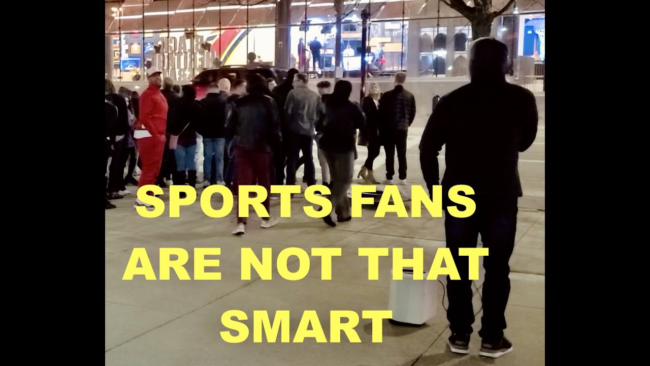 These Cavs Fans Were Not Fans Of God's Word - YouTube