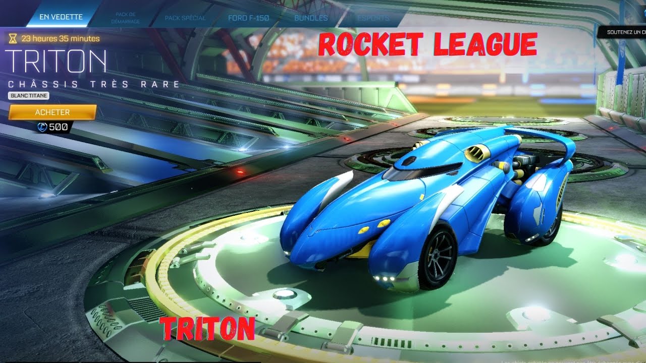 *NEW* TRITON AUTO BOUTIQUE 2 JUILLET 2021 ROCKET LEAGUE / ITEM SHOP 07/ ...