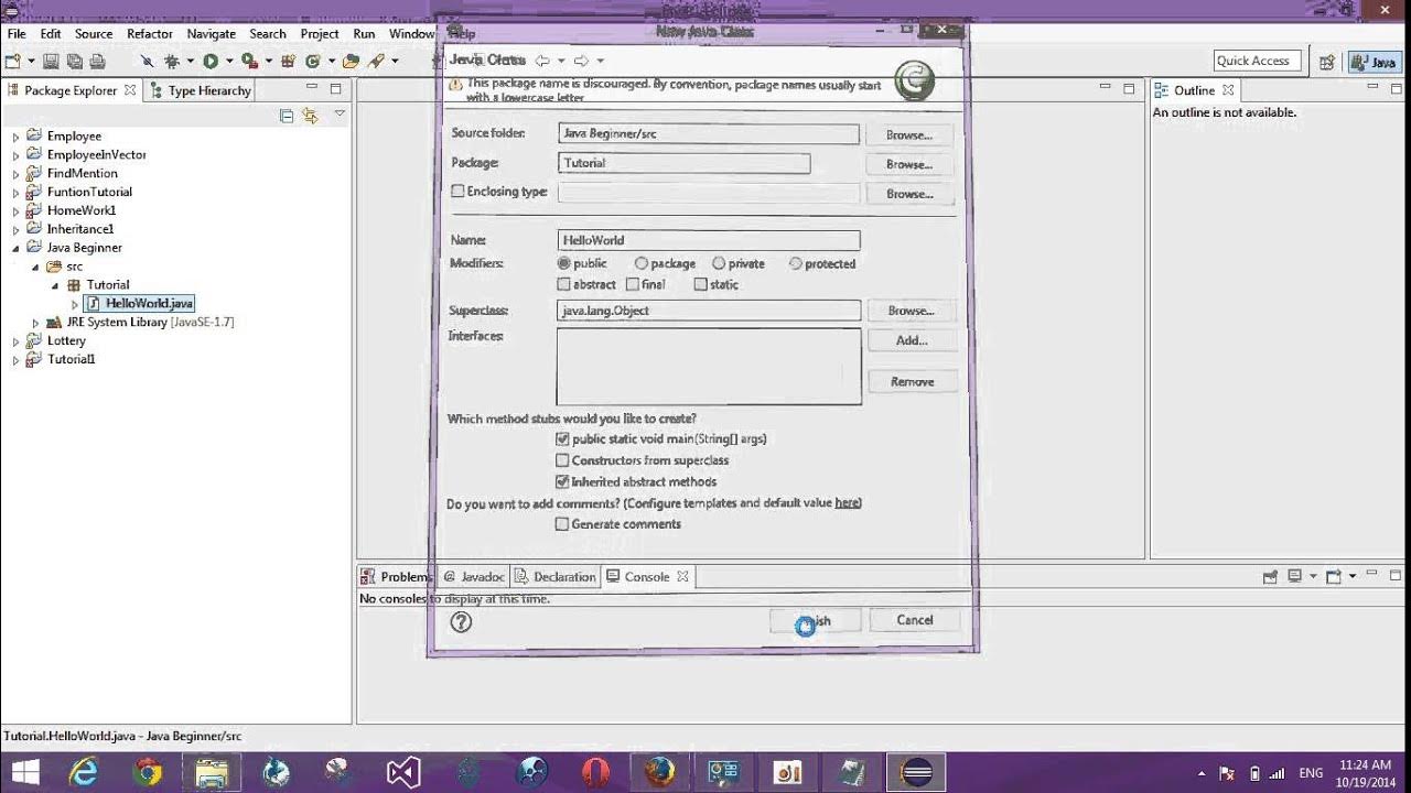 How to Start Java Programming Language- Tutorial 1 - YouTube