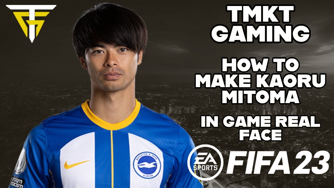 FIFA 23 - How To Make Kaoru Mitoma - In Game Real Face! - YouTube