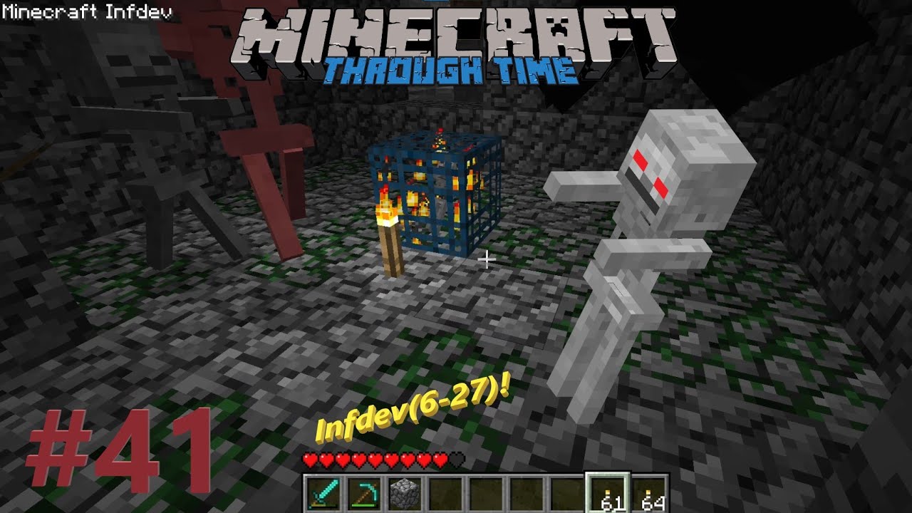 Minecraft Through Time, Episode 41: Not so Ideal Skelly Farm! - YouTube