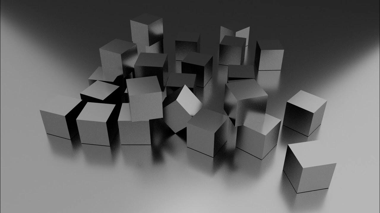 Falling Cubes Animation - YouTube