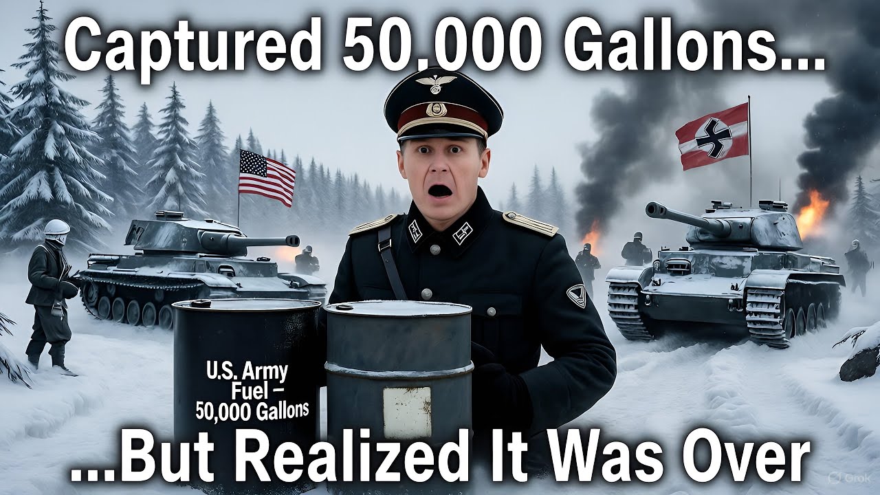 German Colonel Captured 50,000 Gallons of US Fuel —Then Realized ...