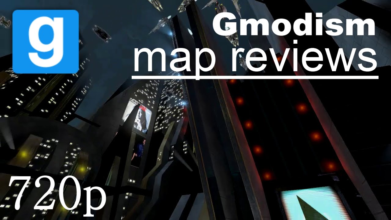Garry's Mod Map Review: Dm_CloudCity - YouTube