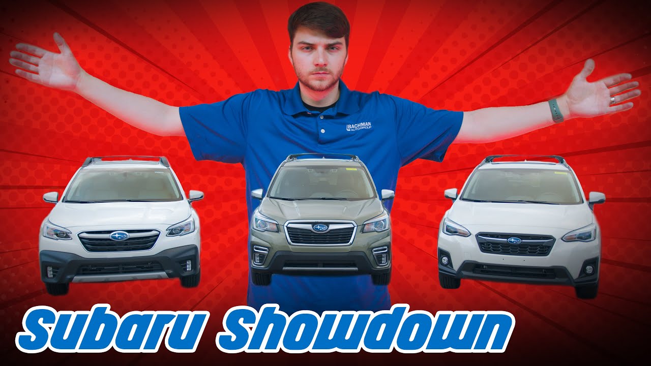 Subaru Showdown - Crosstrek vs. Forester vs. Outback - 2020 Edition ...
