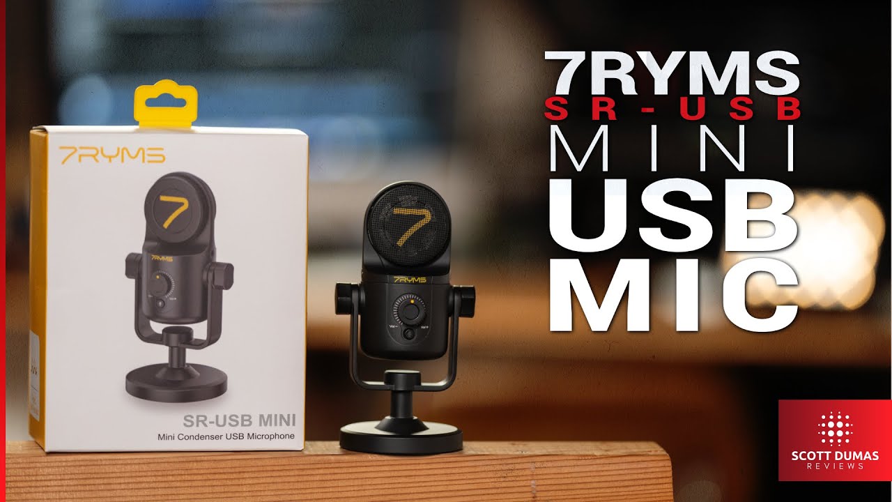 5 Minute Review | 7Ryms Mini USB Microphone - YouTube