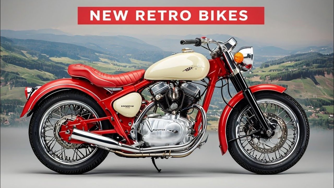 Top 12 Retro-Motorräder 2025 | Klassische Bikes mit Vintage-Look ...