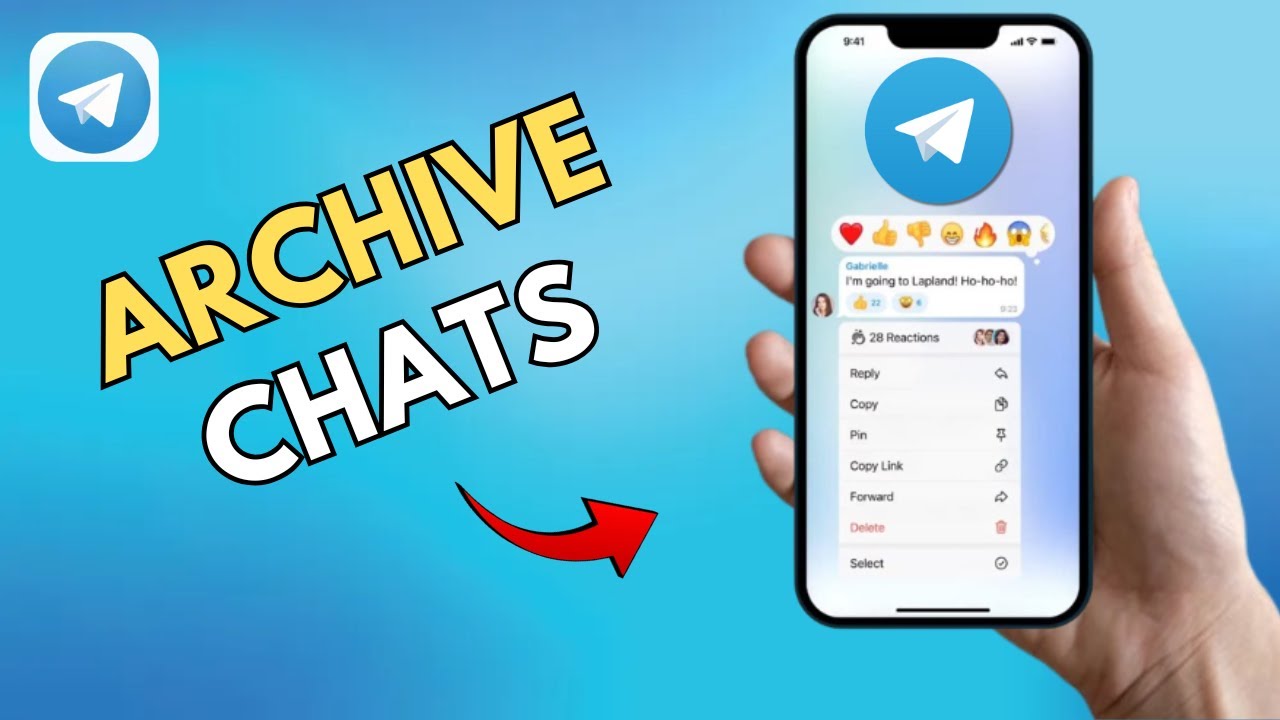 How to Archive Chats on Telegram for Later Access in iPhone 2025? - YouTube