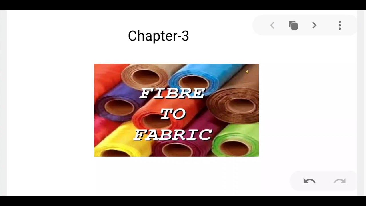 Fiber to fabric - YouTube