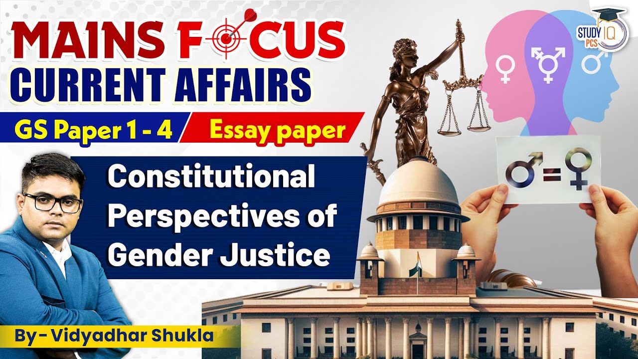 Mains Focus CA GS Paper 1-4 Essay Paper | Constitutional Perspectives ...