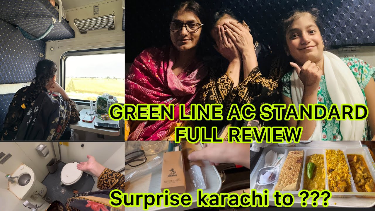Ep90 | green line train ka breakfast or lunch | honest review| going ...