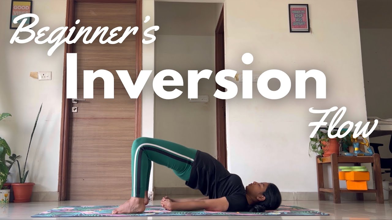 Beginners Yoga Inversions | Basic Inversions | 20 minute Yoga Practice ...