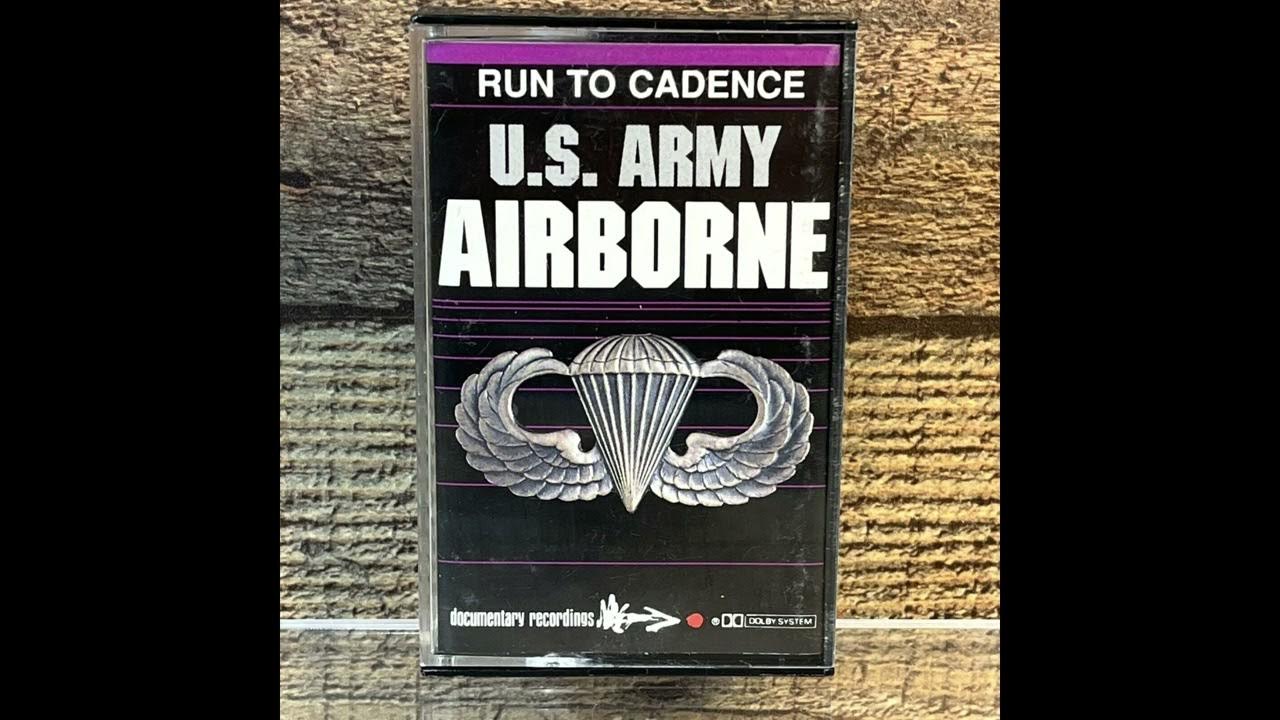 US Army Airborne Running Cadence 1980's pt. 1 - YouTube