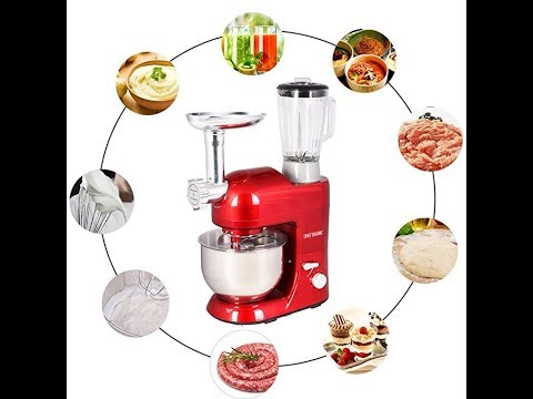 CHEFTRONIC 3 In 1 Upgraded Stand Mixer, 650W Kitchen Mixer SM-1086 with ...