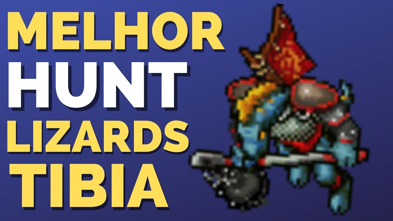 Melhor Hunt de Lizard High Guard Tibia - YouTube