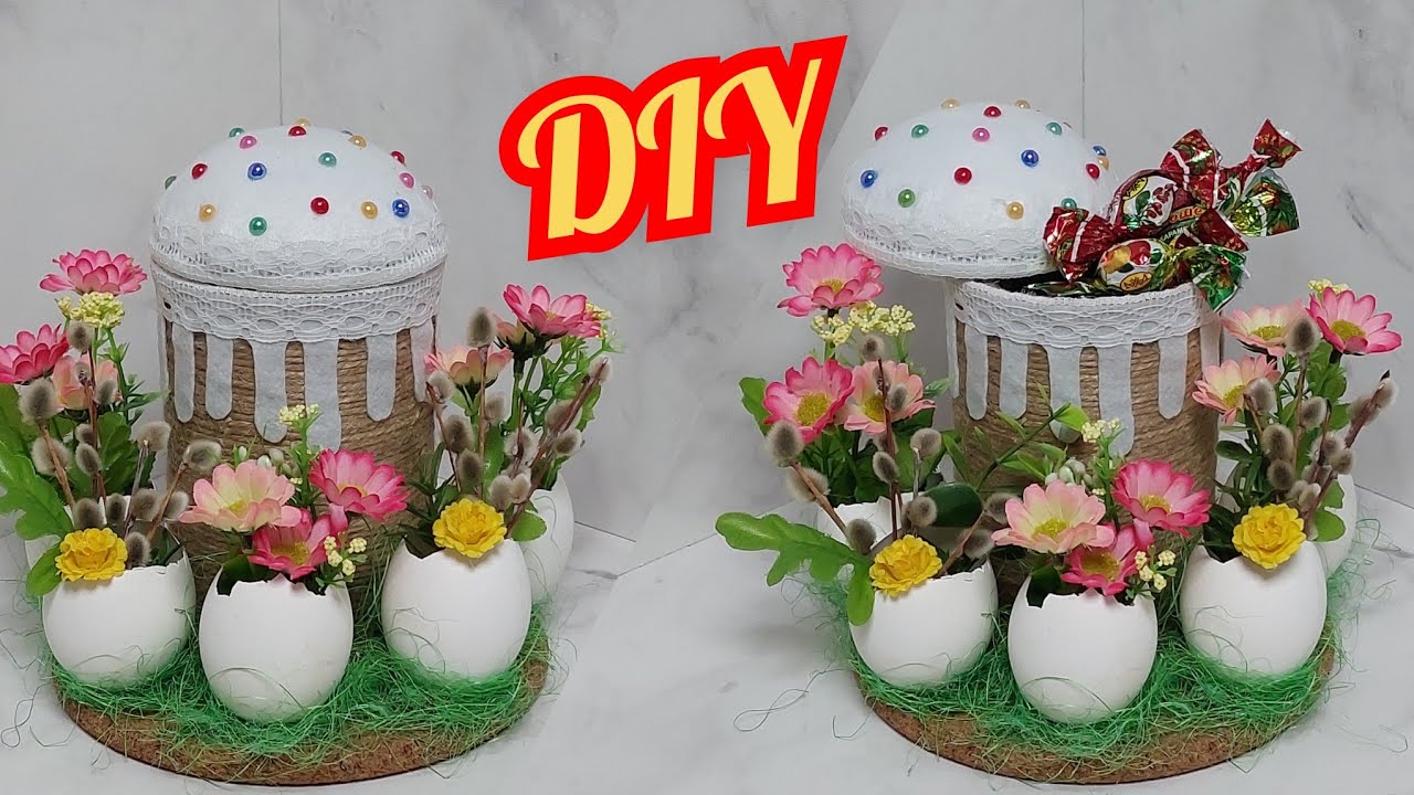 🌺Пасхальные поделки🌺 своими руками🐥Идеи на пасху🐥Пасхальная композиция ...
