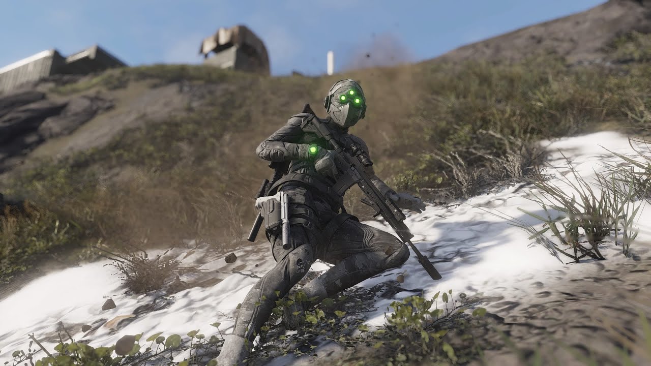 Black Ghost • Stealth Outpost • Ghost Recon Breakpoint HDR Graphic ...