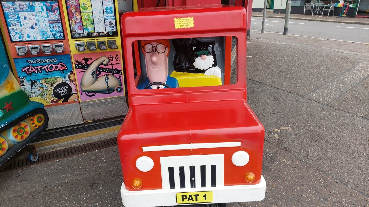 1990s OMC Postman Pat Kiddie Ride - YouTube