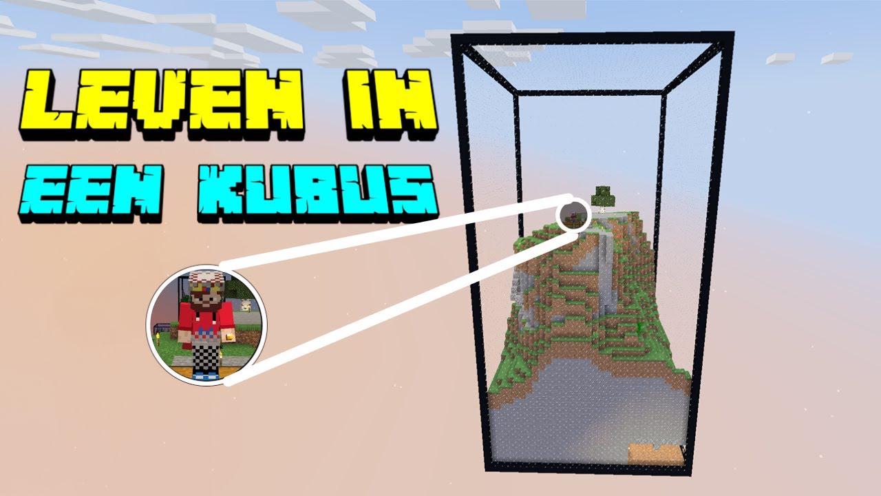 leven in een kubus ?! - minecraft survival 1 - YouTube