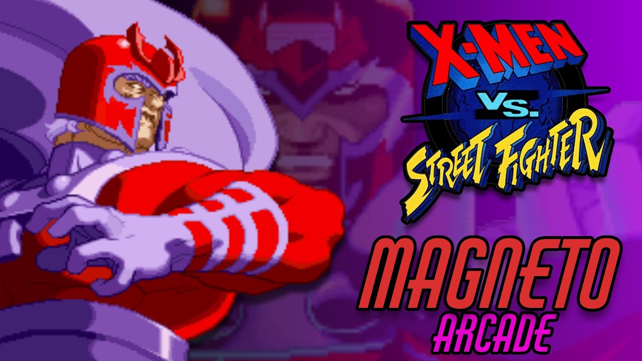 X men Vs Street Fighter : Magneto - YouTube