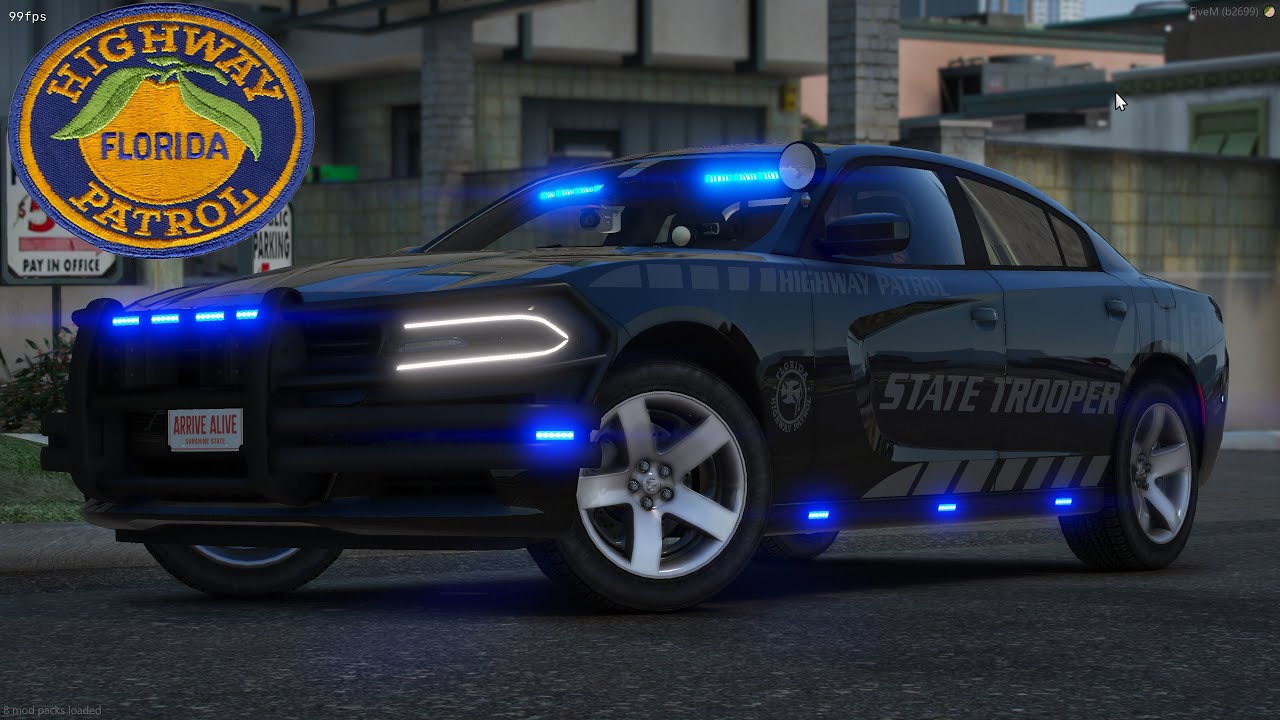 FiveM | Florida Highway Patrol | Ghost Unit | MCRP - YouTube