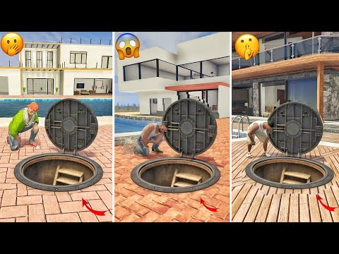 IBD3D Franklin Bunker Itas Jack Bunker Gta5 Franklin Bunker The trio reveals their secret bunker's😱