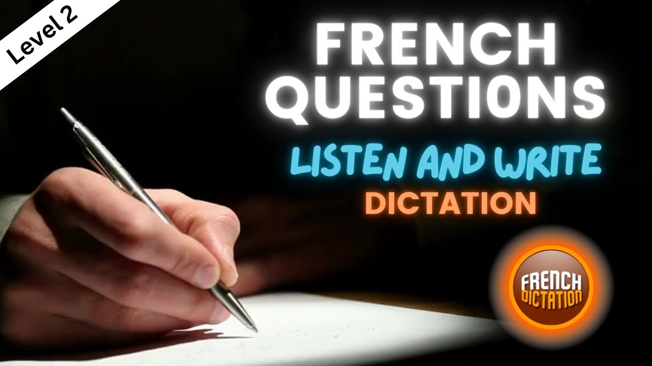 French question for beginners dictation - Level 2 #frenchquestions # ...