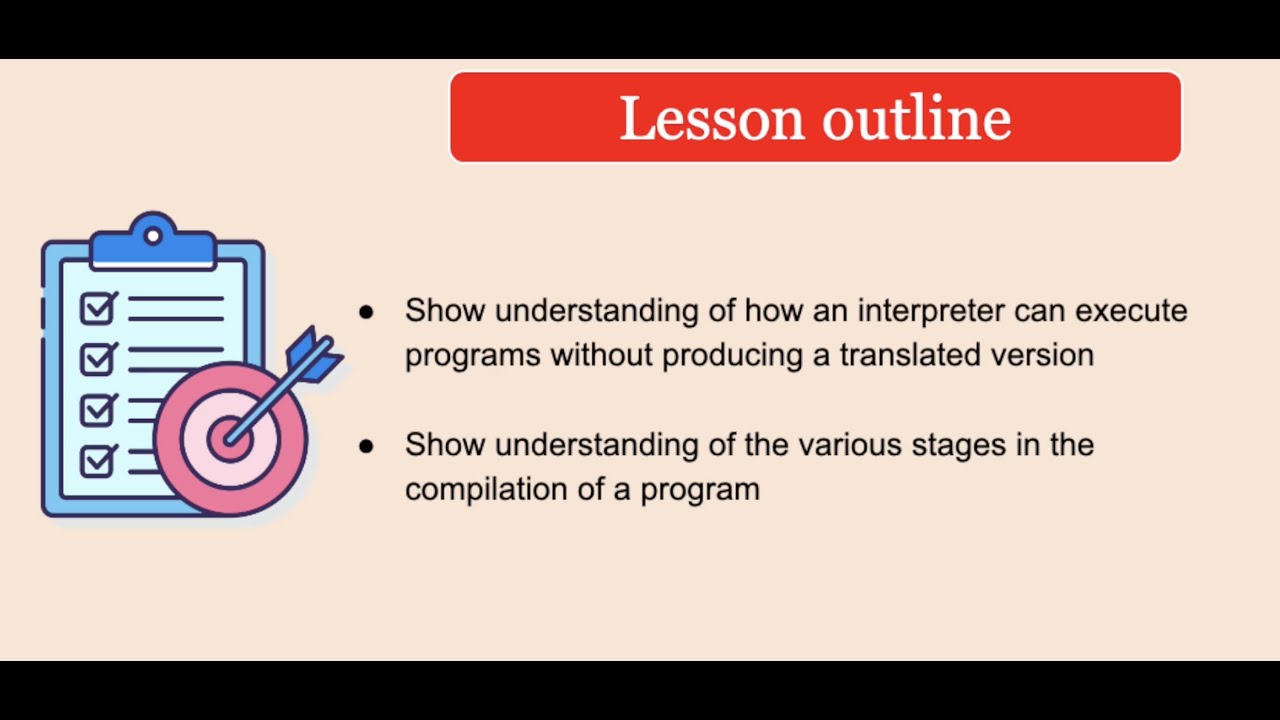 Year 13 Lesson 20 Stages Of Code Generation Lexical Syntax Code Generation And Optimisation 7975
