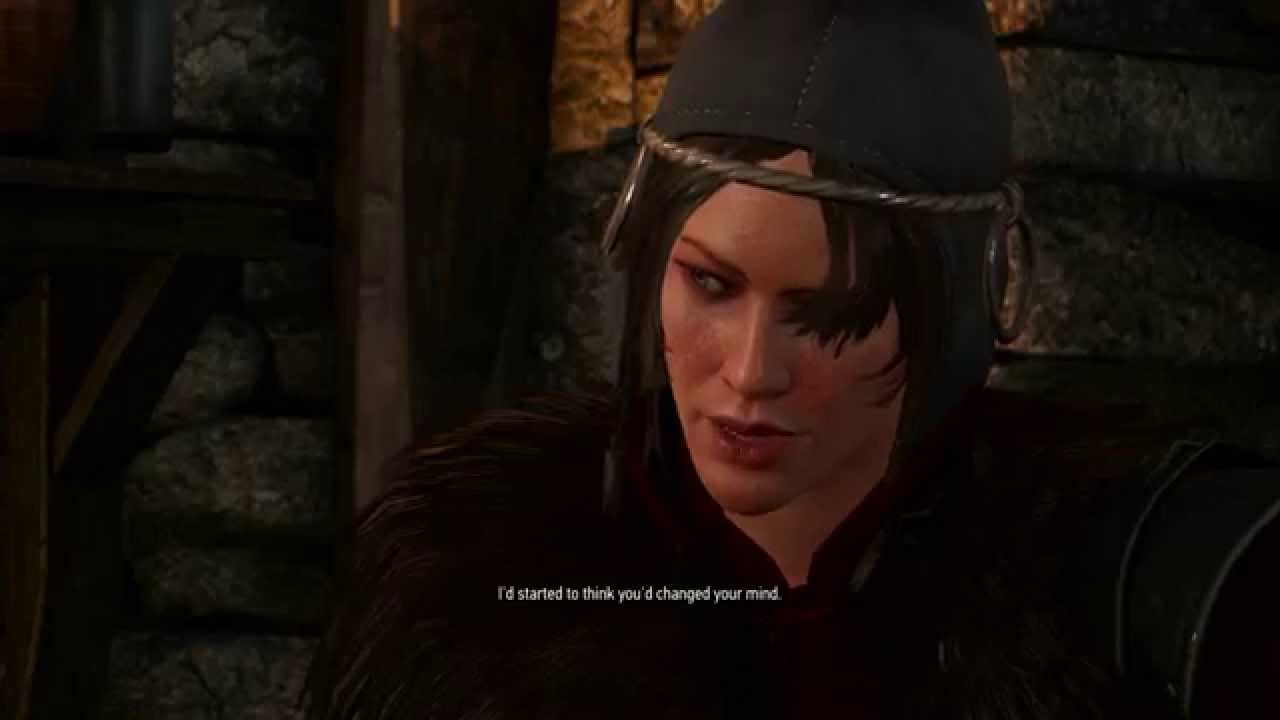 The Witcher 3 romance Jutta - YouTube