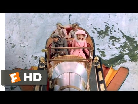 Chitty Chitty Bang Bang (1968) - Chitty Gets Airborne Scene (7/12) | Movieclips