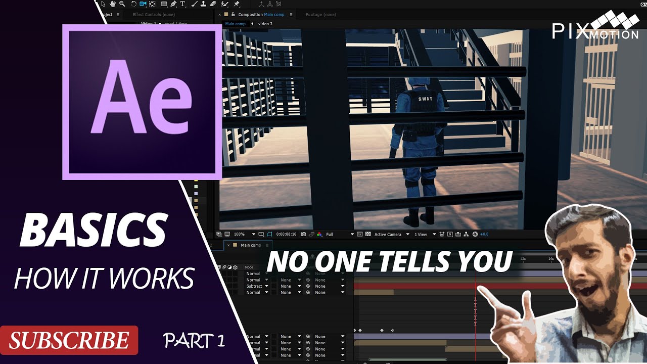 Basics of After Effects | How? No One Tells You | | Tutorial | Part 1 ...