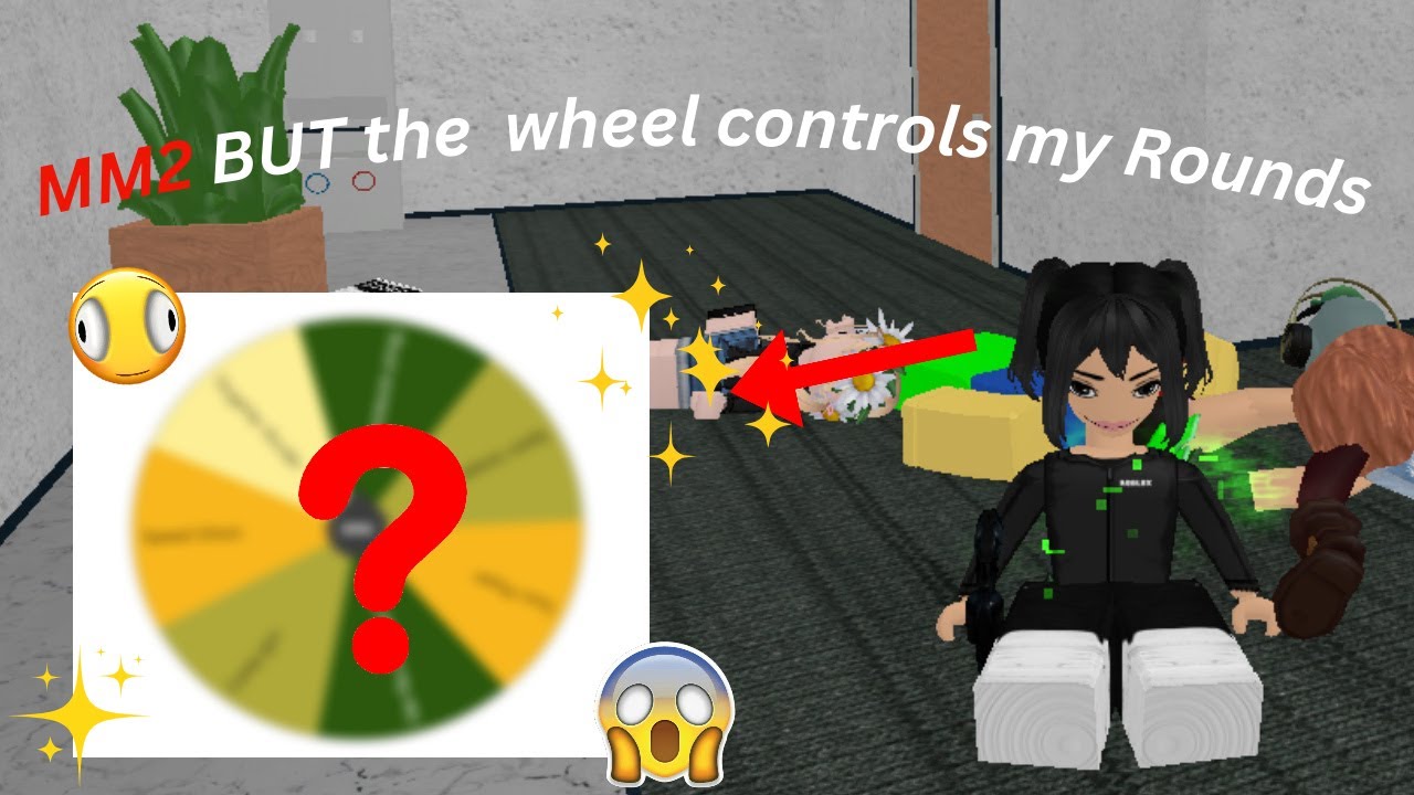 MM2 BUT The wheel decides How I play! | Elxanna | MM2 Gameplay - YouTube