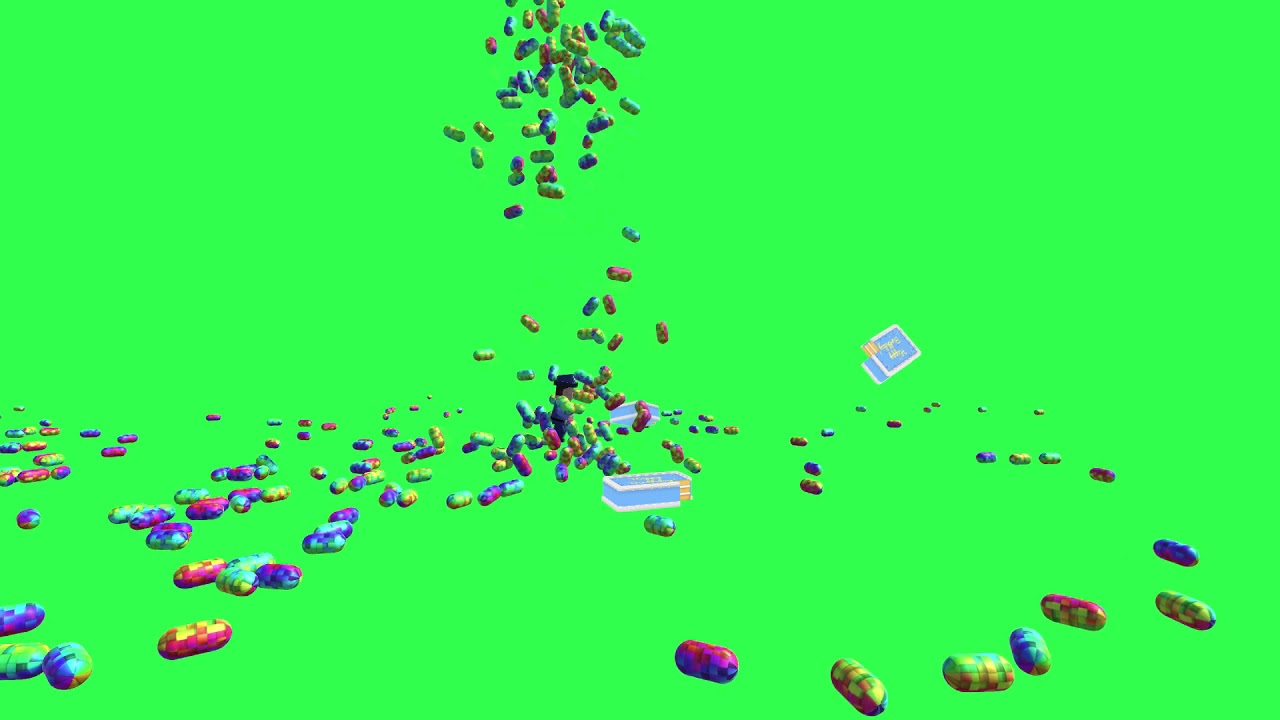 Awesome Green Screen Animation Lego Character and Fracturing Birthday ...