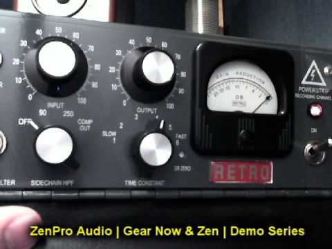 RETRO Powerstrip Channel Strip Compressor @ ZenPro Audio - YouTube