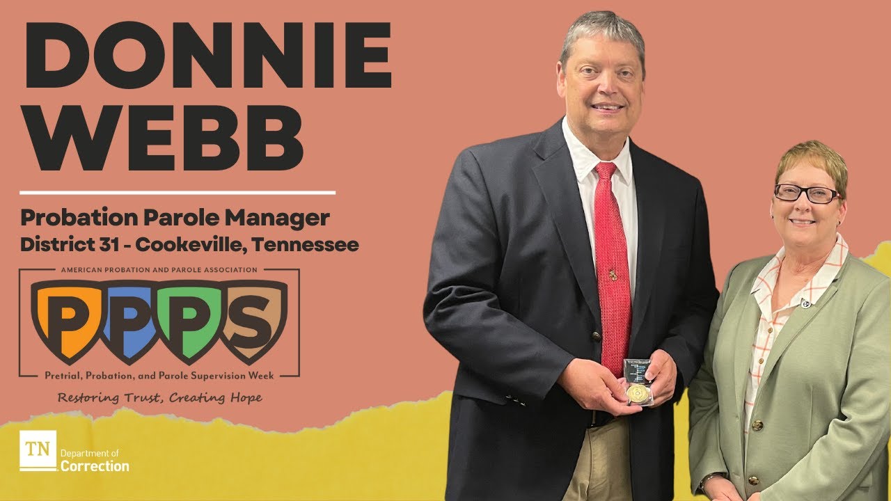Tennessee Probation Parole Manager Presented with Commissioner's Coin ...