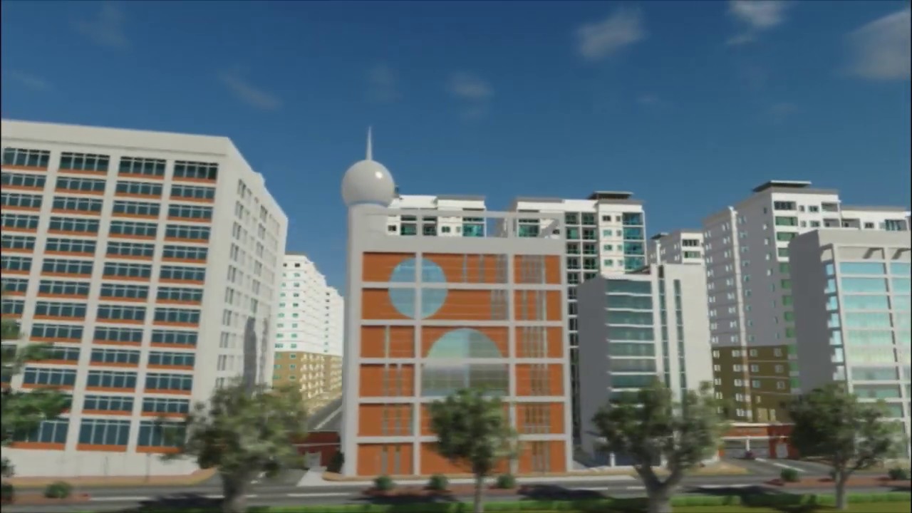 Bijoy Rakeen City Animation view - YouTube