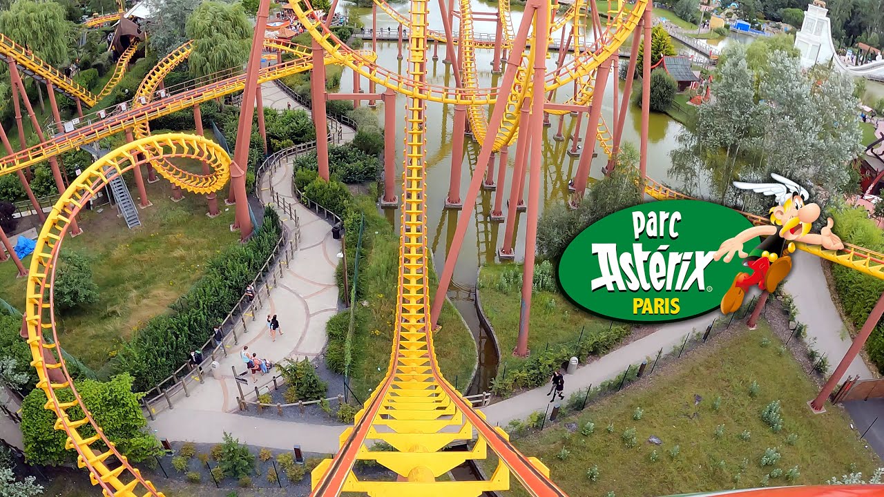 Goudurix [4K] Front Seat POV - Parc Astérix - YouTube