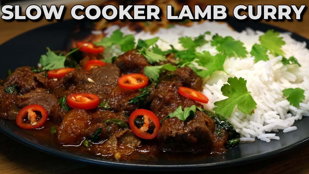 Easy Slow Cooker Lamb Curry: A Versatile Base Recipe - YouTube
