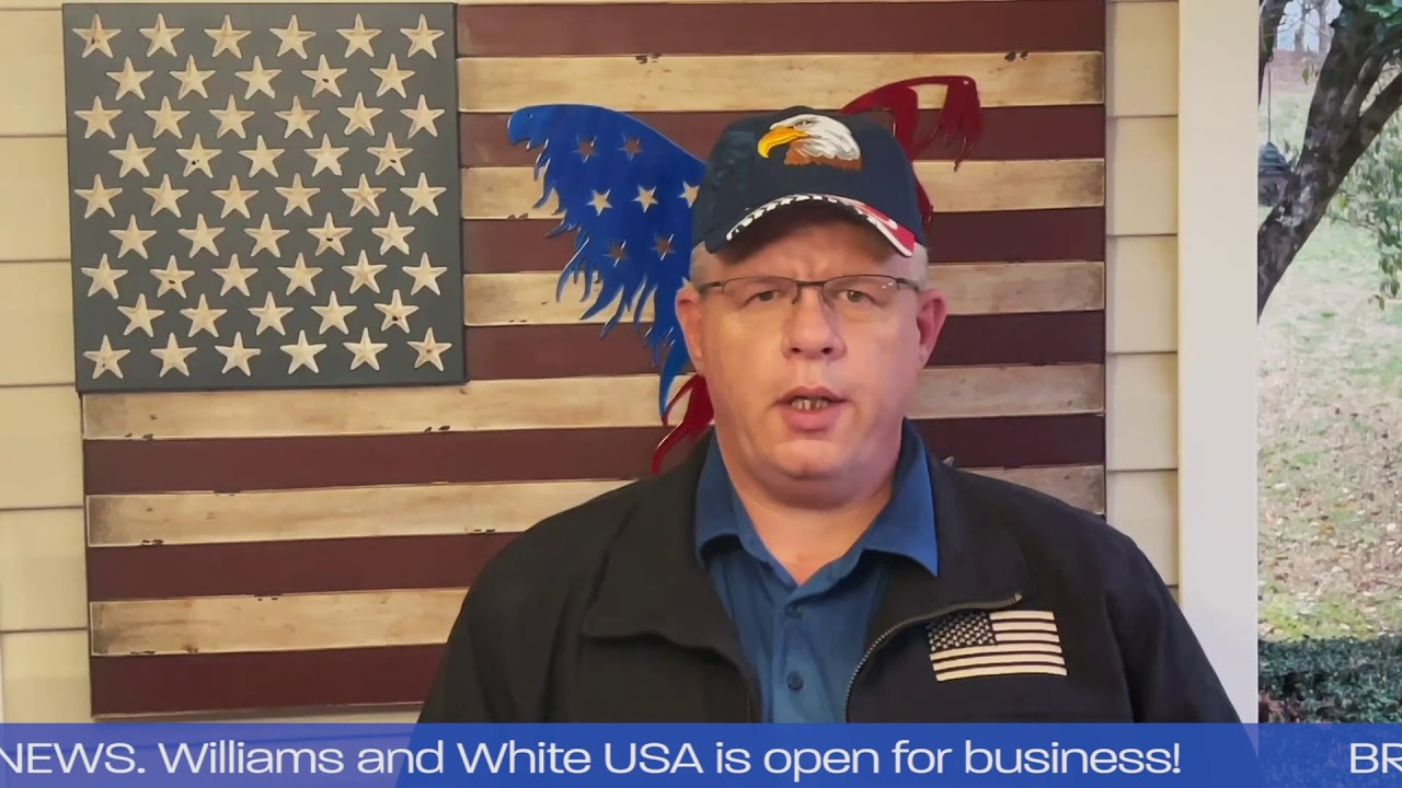 Williams and White Breaking News. Welcome Darrell! - YouTube