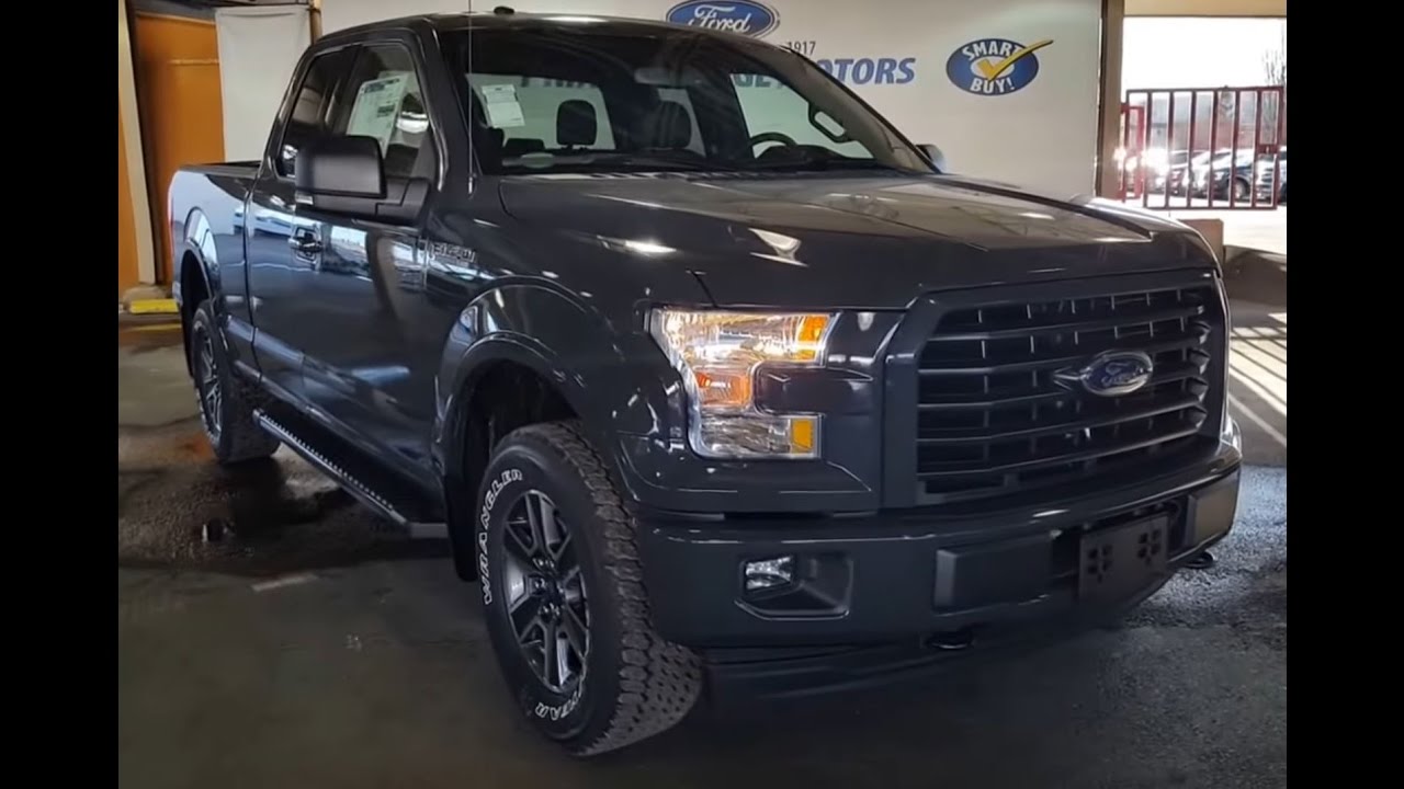 2017 Grey Ford F-150 4x4 SuperCab XLT 4 Door FX4 Sport Review | PG ...