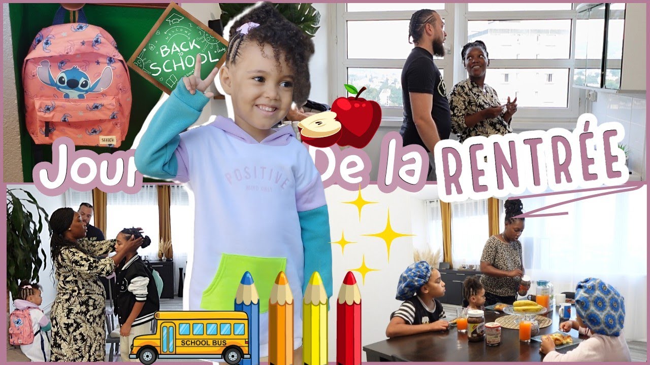 1er JOUR DE LA RENTRÉE 🌸📚 Back to School 2024/2025 ️ MORNING ROUTINE 🌼 ...