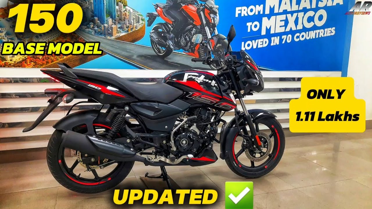 2024 Bajaj Pulsar 150 ~ Base Model ~ @1.11Lakhs ~ Best Looking ...